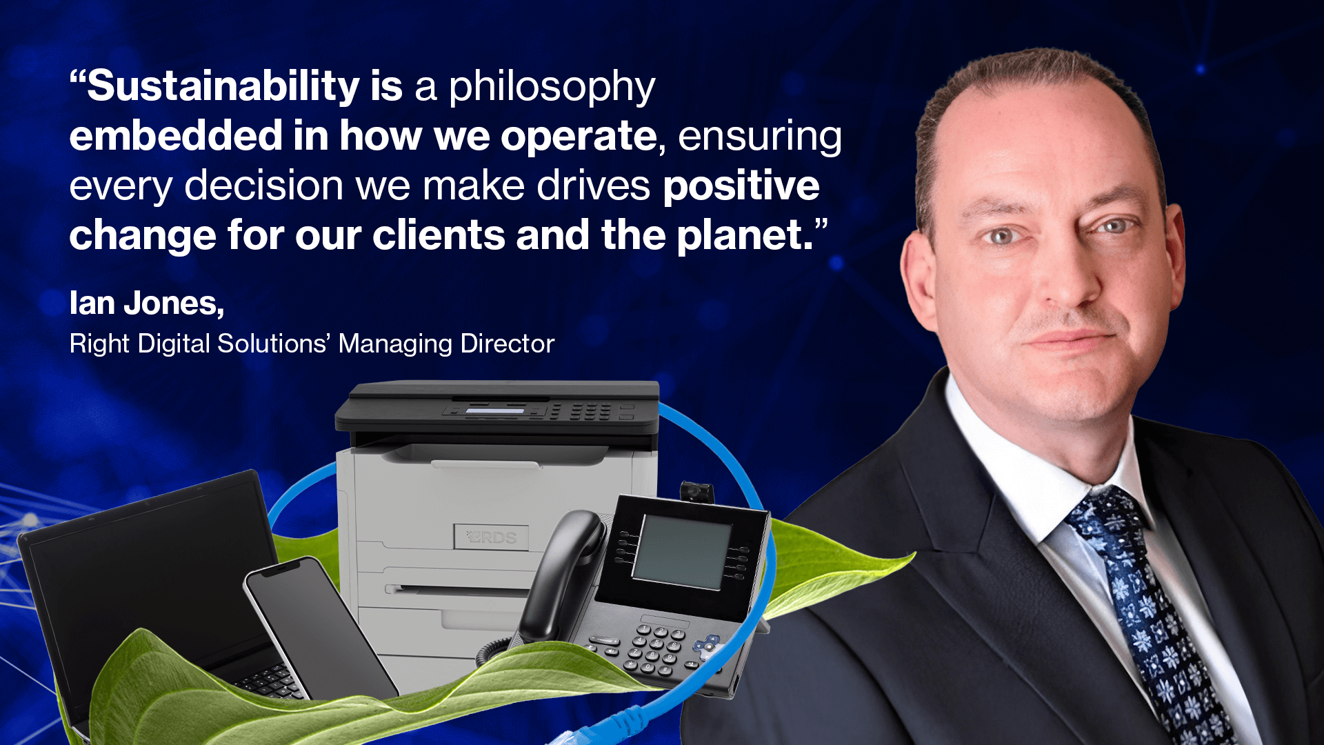 Ian Jones on Leading Sustainability at RDS: A Vision for the Future